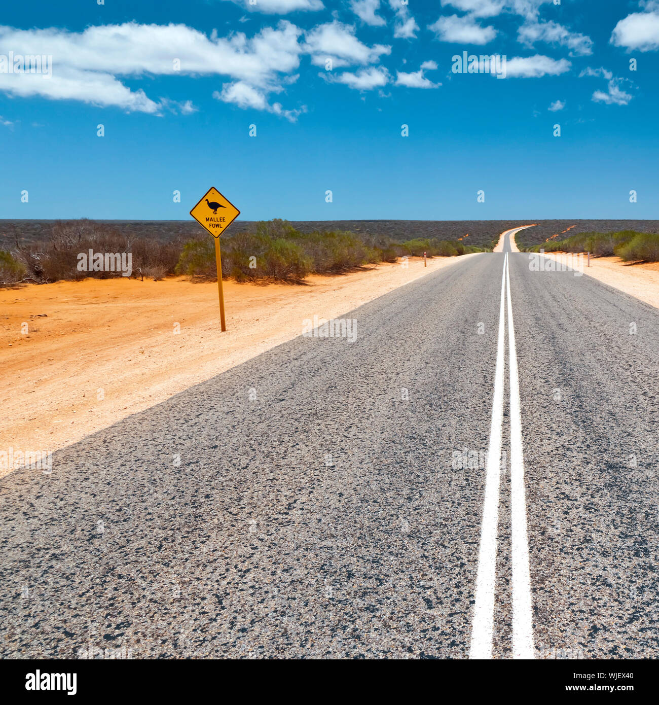 An image of a road sign in Australia Stock Photo - Alamy