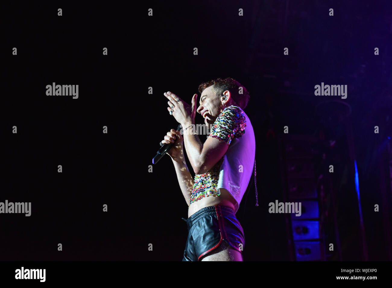 Synth pop band, Years & Years headline the Saturday night at the 2019 ...