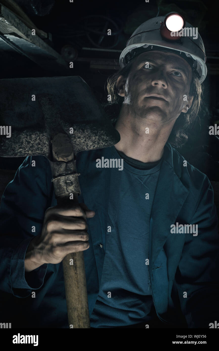 Occupation miner hi-res stock photography and images - Alamy