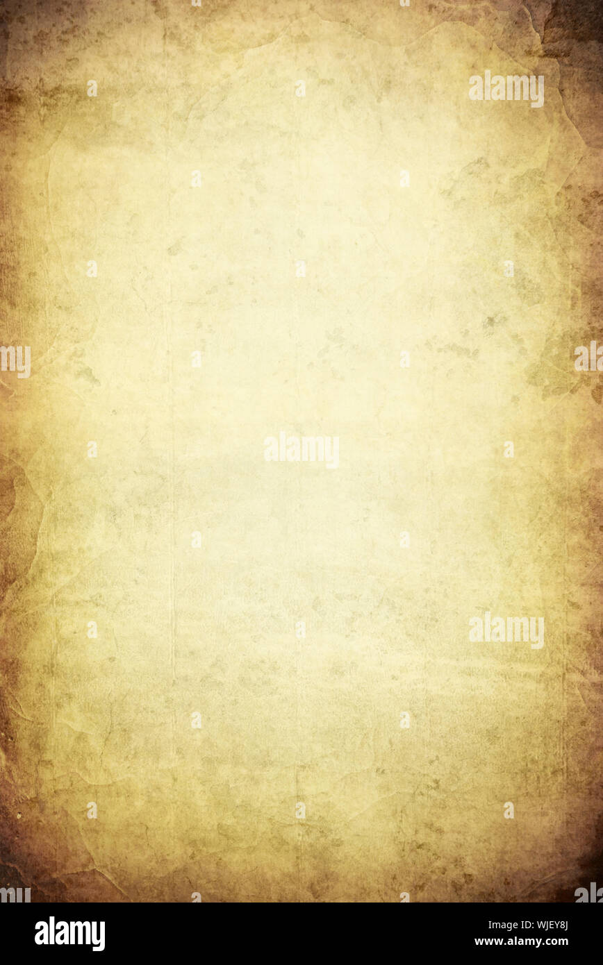 An image of an old grunge parchment background with space for your text ...