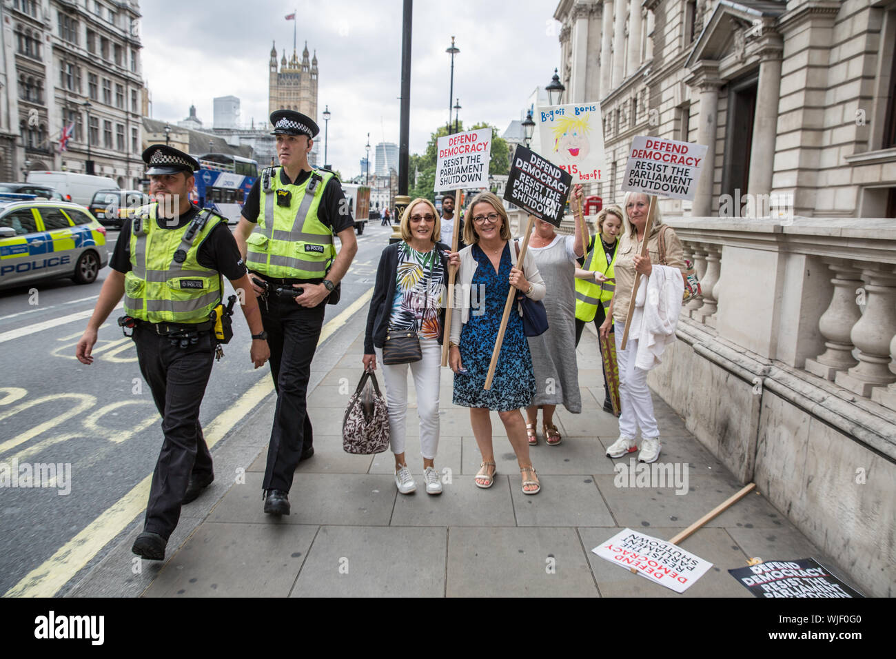 Pro Democracy rally, London 31st Aug 2019 Stock Photo - Alamy