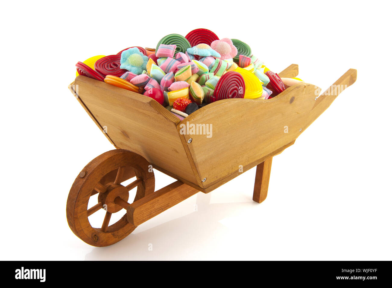 Wheelbarrow candy hi-res stock photography and images - Alamy
