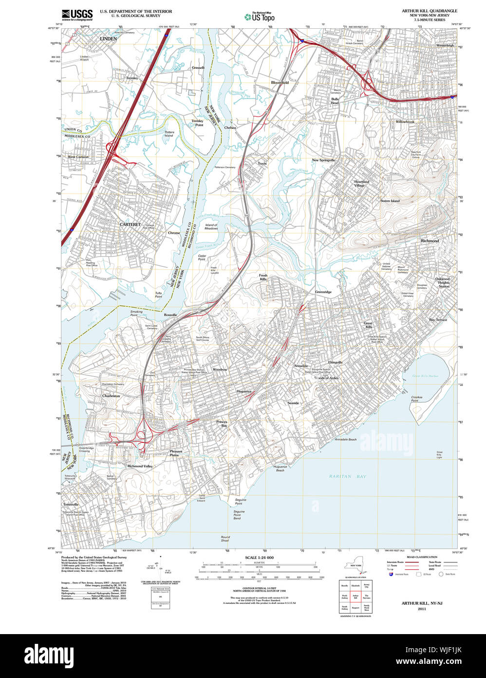 New York NY Arthur Kill 710166 1966 24000 Restoration Stock Photo - Alamy