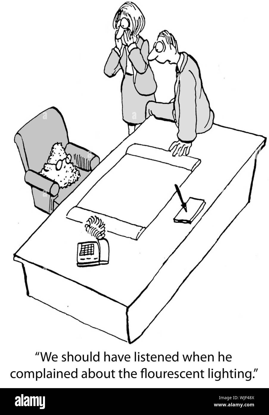 Single panel cartoons hi-res stock photography and images - Alamy