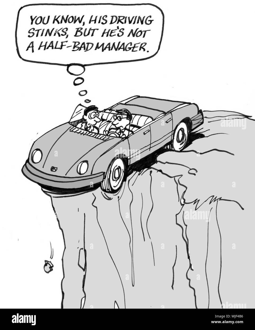 Business manager cartoon hi-res stock photography and images - Alamy