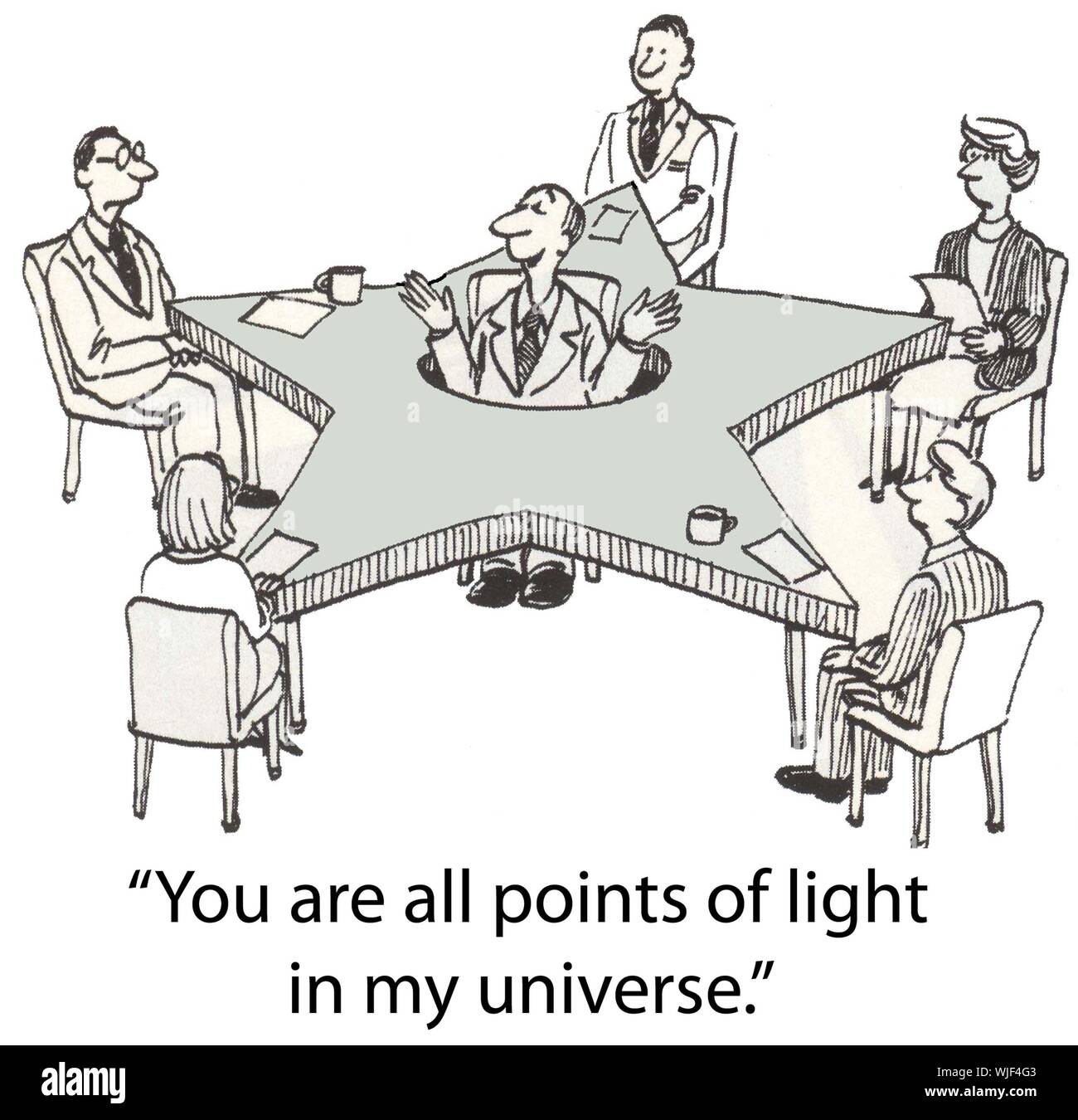 Business Leadership Cartoons