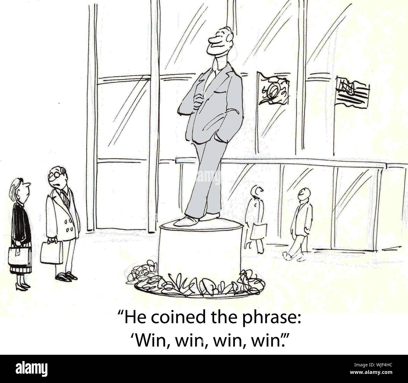 Female ceo cartoon hi-res stock photography and images - Alamy