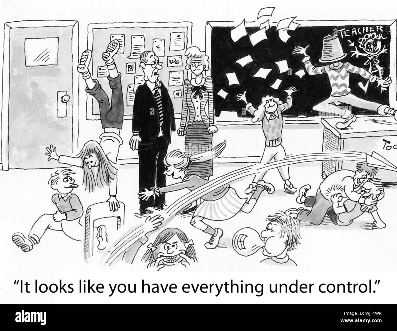 "It looks like you have everything under control Stock Photo - Alamy