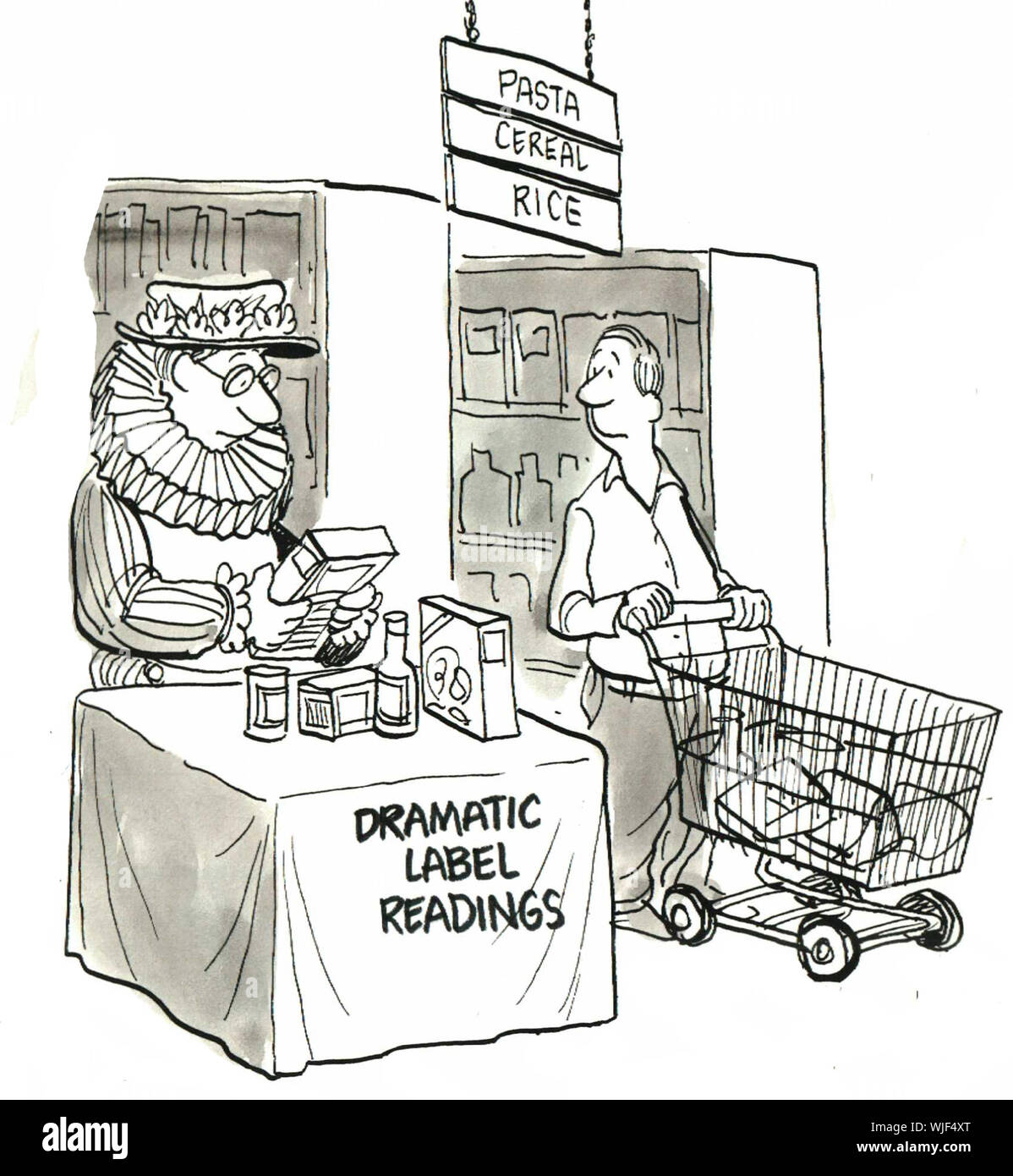 Grocery store Cut Out Stock Images & Pictures - Alamy