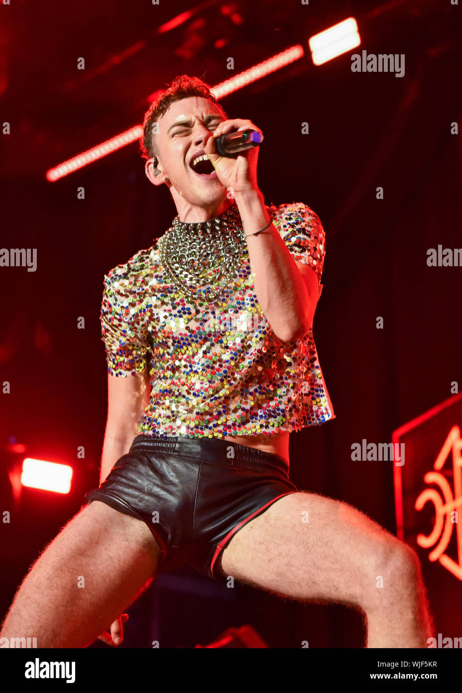 Synth pop band, Years & Years headline the Saturday night at the 2019 ...