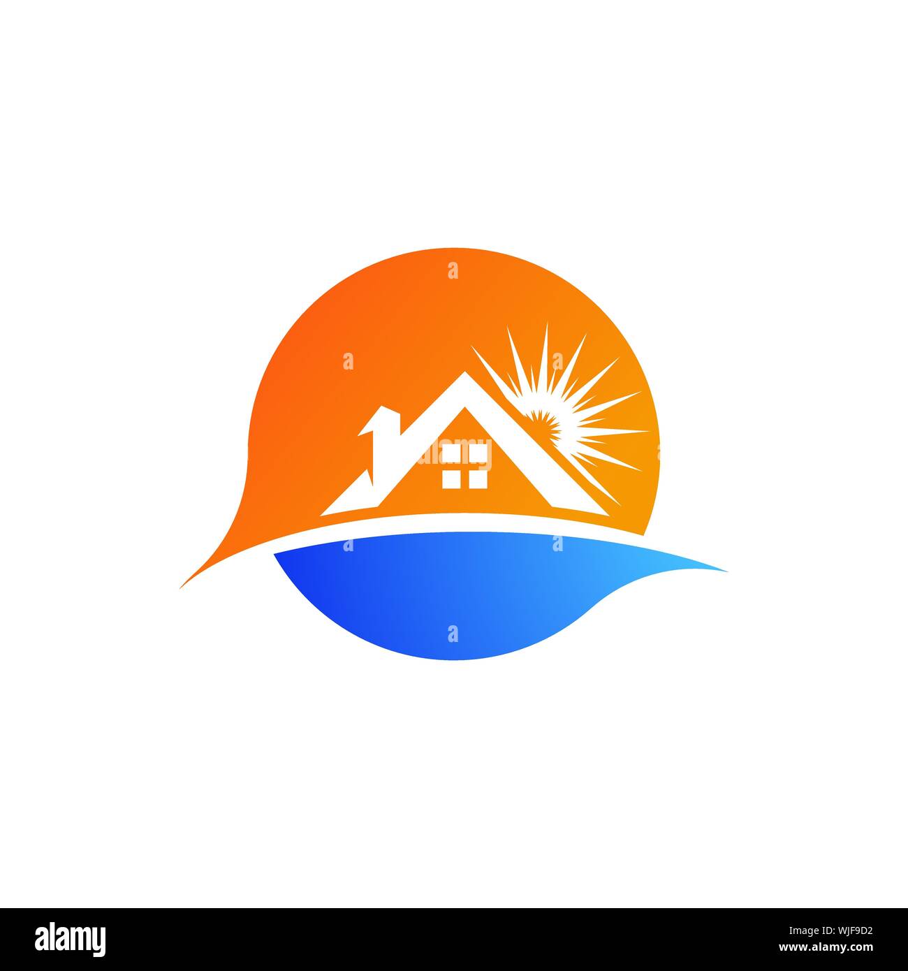 Home and building logo and symbol vector Stock Vector Image & Art - Alamy