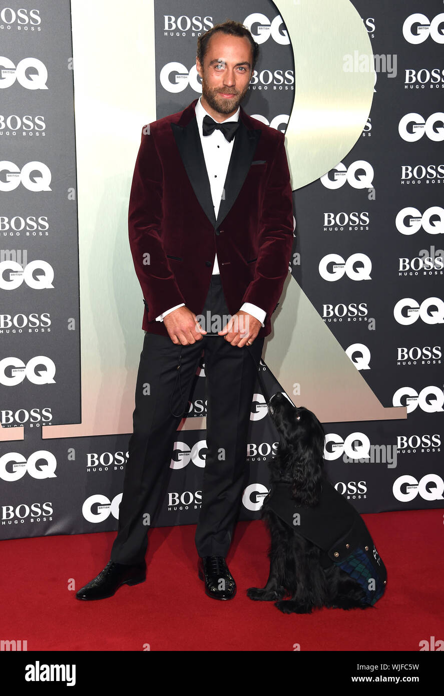James Middleton arriving at the GQ Men of the Year Awards 2019 in ...