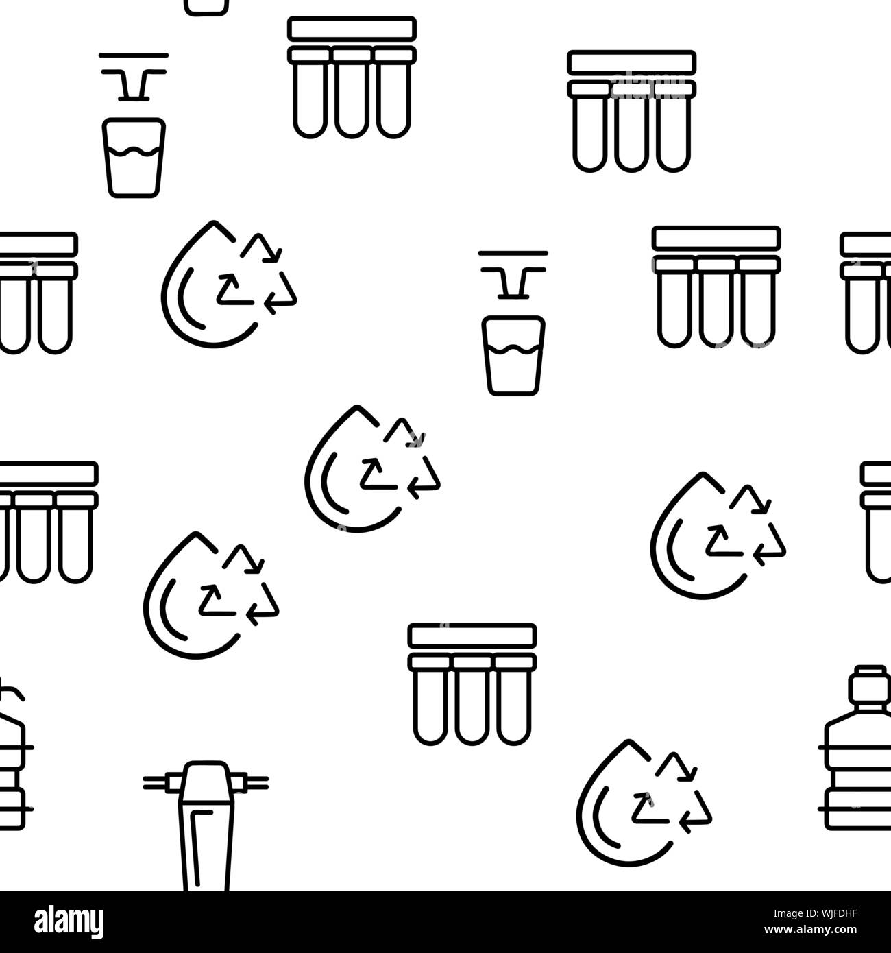 Tube water filter icon Cut Out Stock Images & Pictures - Alamy