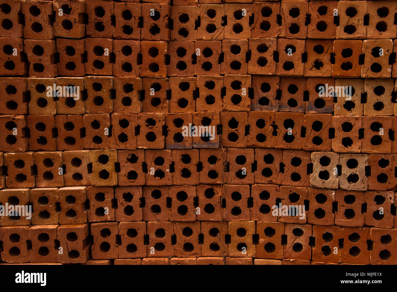 Stacked up bricks hi-res stock photography and images - Alamy