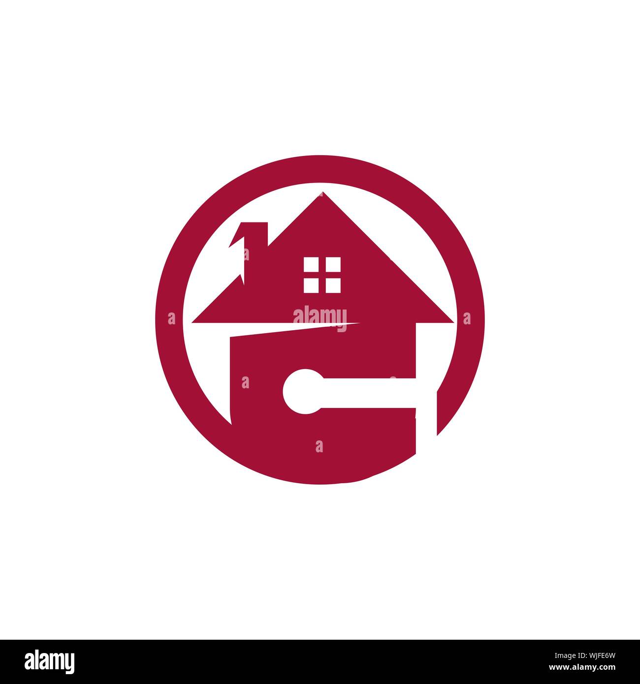 Home and building logo and symbol vector Stock Vector Image & Art - Alamy