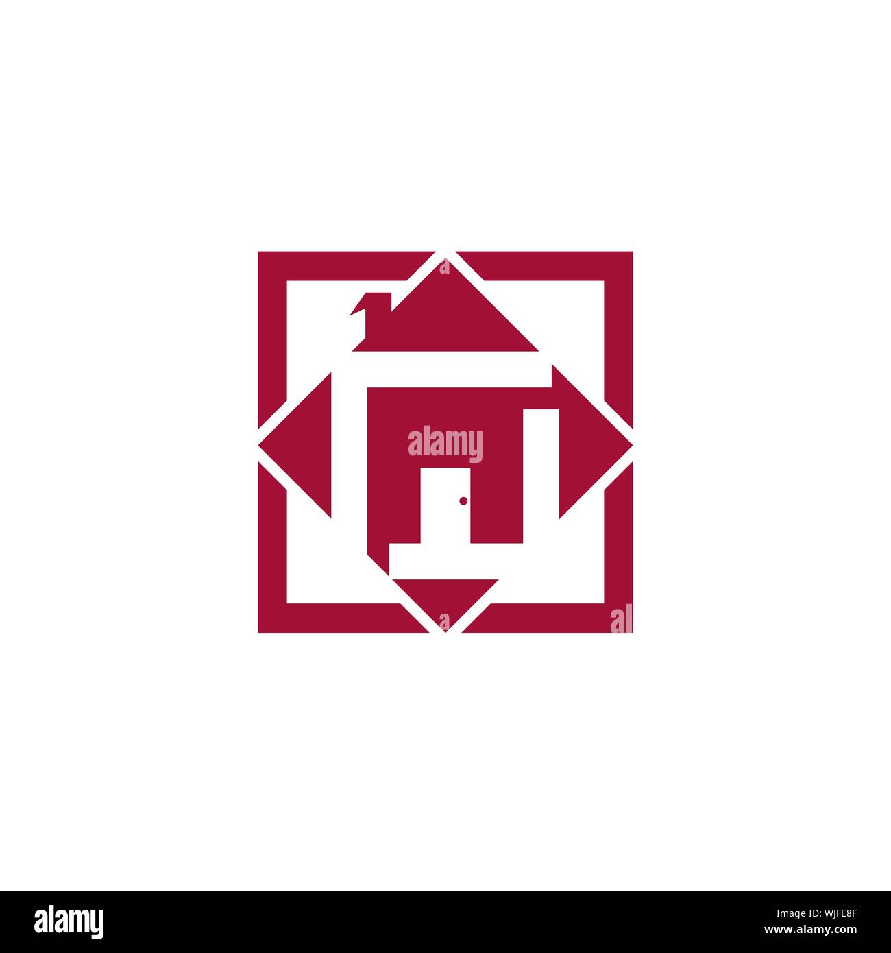 Home and building logo and symbol vector Stock Vector Image & Art - Alamy