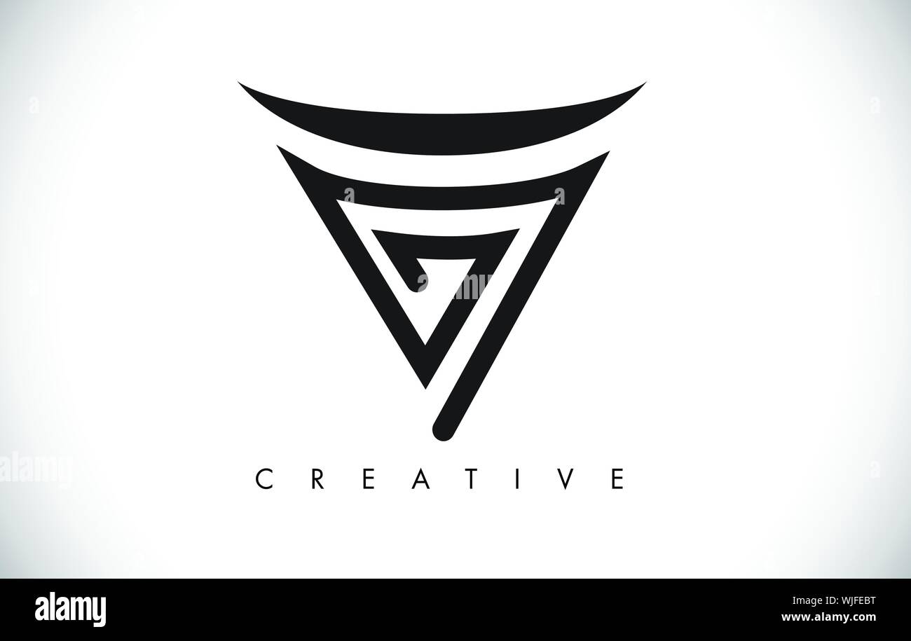 V Letter Modern Trendy Design Logo. Letter V Icon Logo with Monogram ...