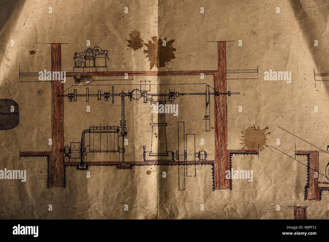 Paper background made with a old design project Stock Photo - Alamy