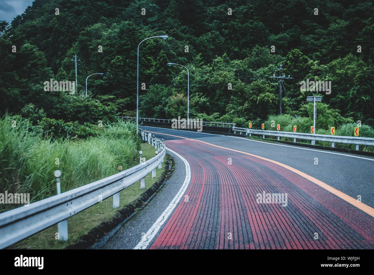 Empty road japan hi-res stock photography and images - Alamy