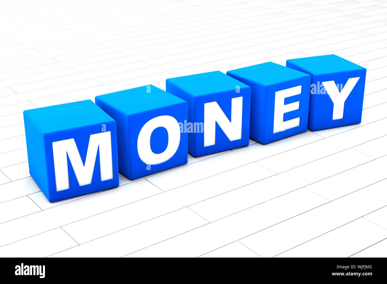 3D rendered illustration of the word Money Stock Photo - Alamy