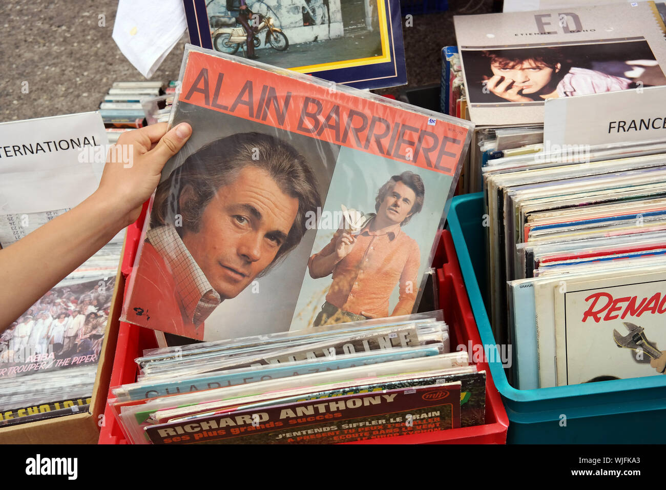 Album: Alain Barriere Stock Photo - Alamy
