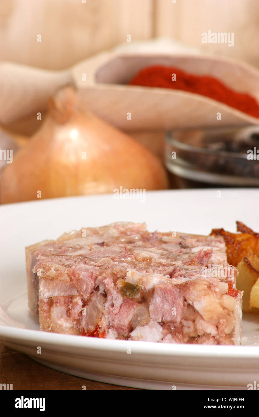 Aspic home made hi-res stock photography and images - Alamy