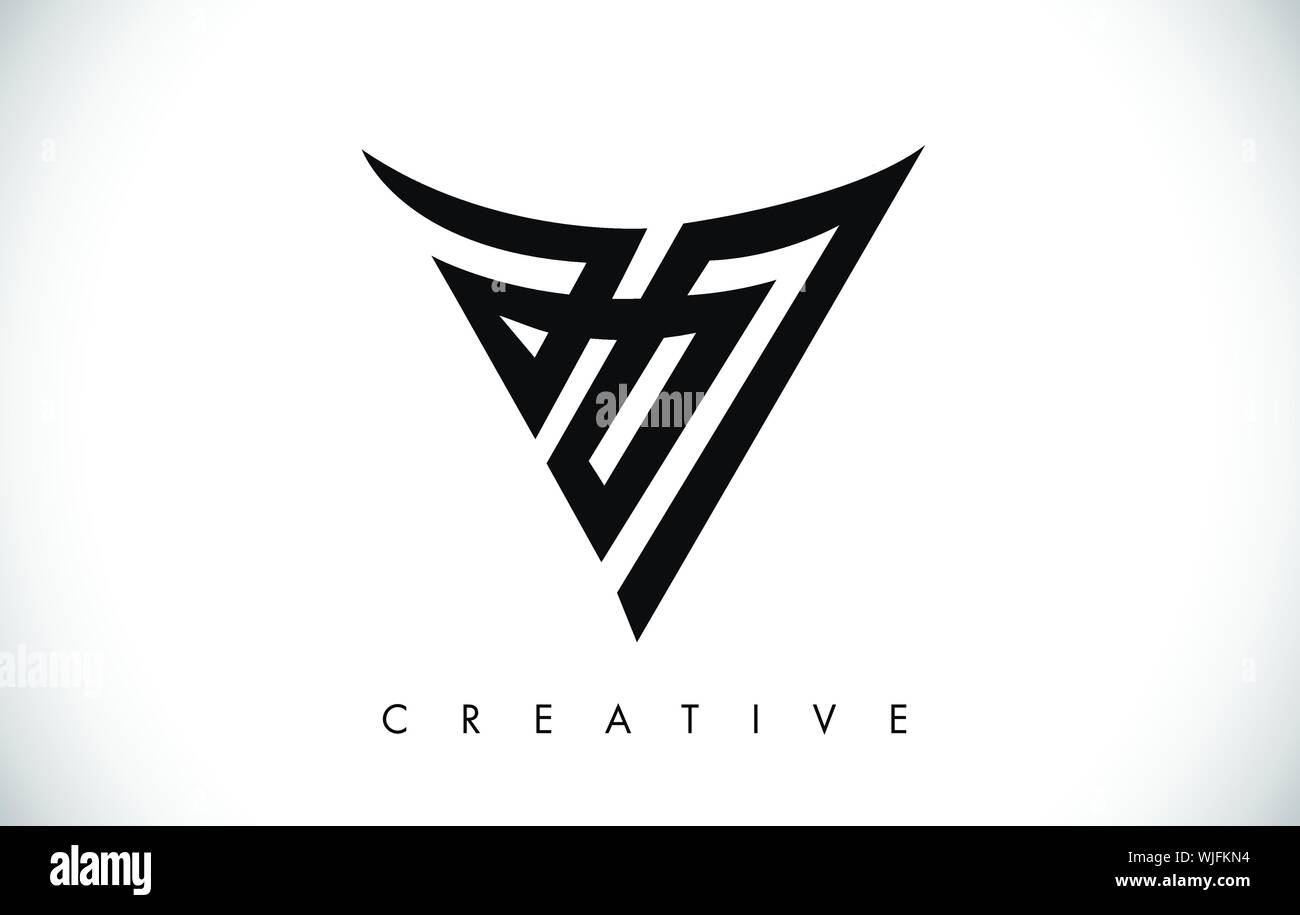 V Letter Modern Trendy Design Logo. Letter V Icon Logo with Monogram ...
