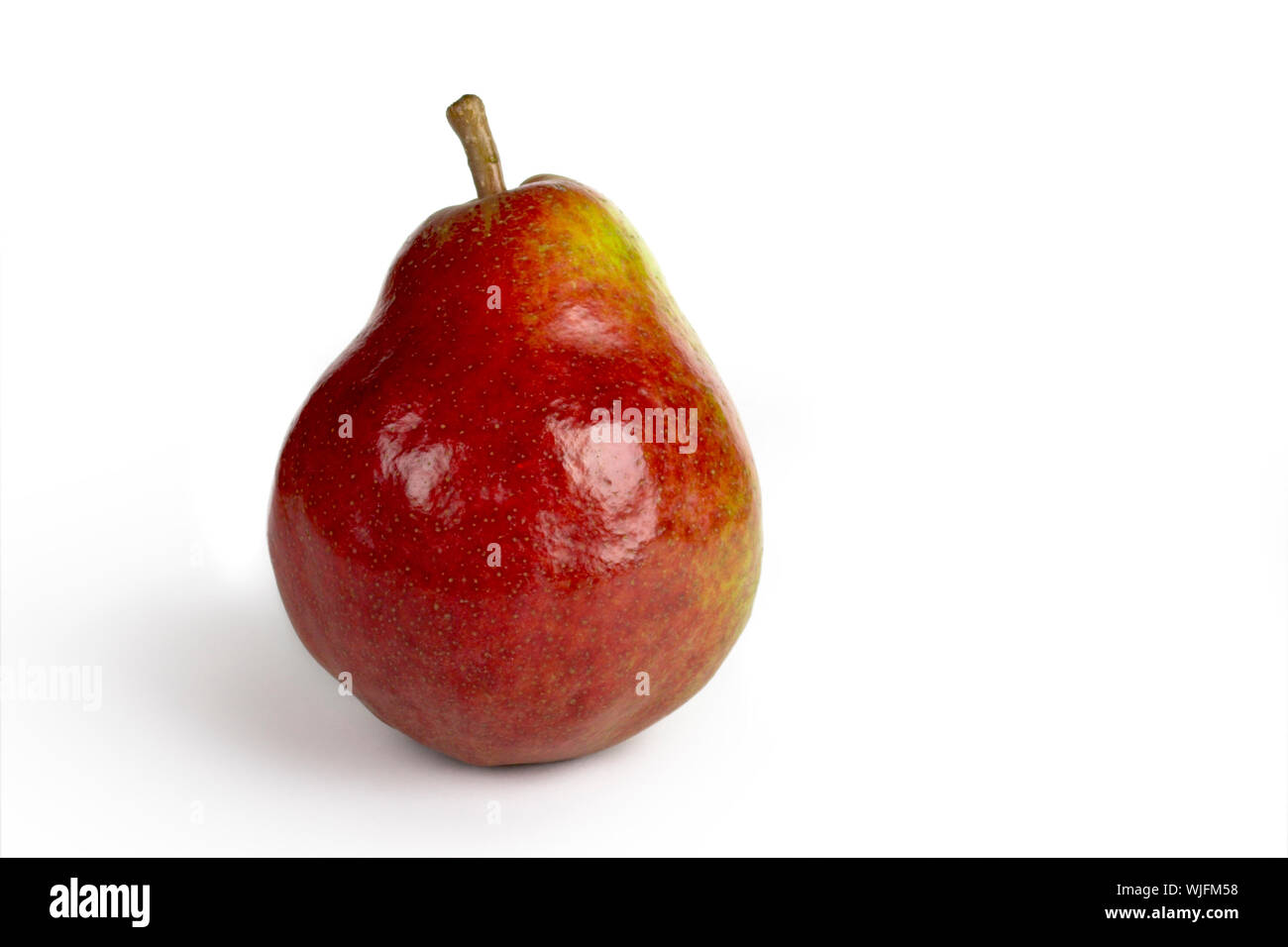 Picture of a healthy pear isolated on white Stock Photo - Alamy
