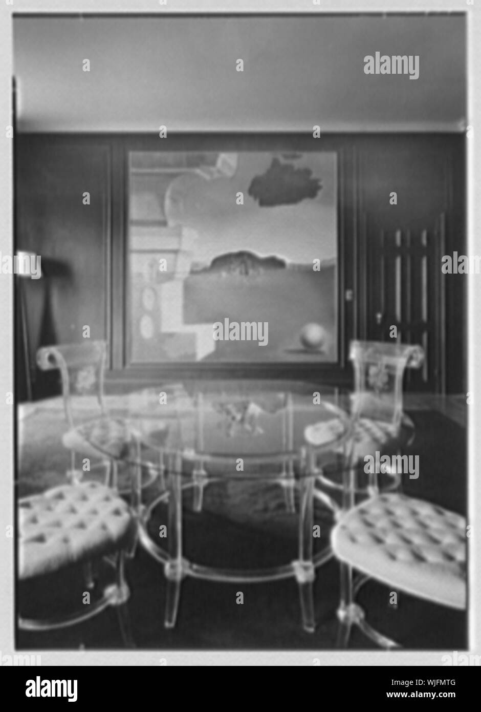 New york city interior apartment Black and White Stock Photos & Images ...