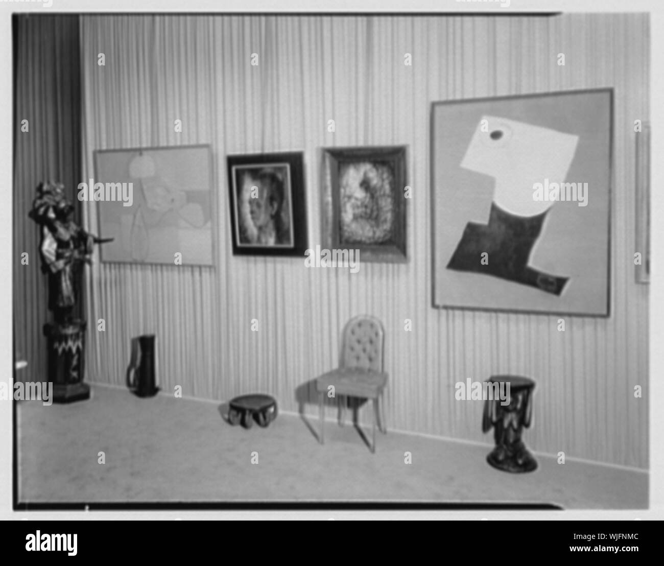 Helena Rubinstein, residence at 625 Park Ave., New York City Stock ...