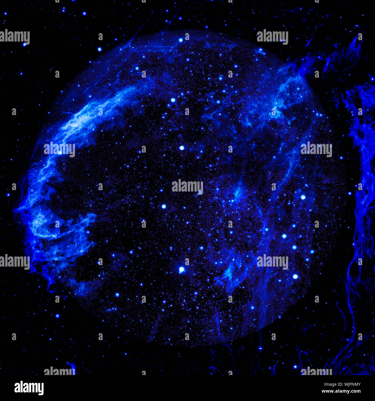 Nebula in outer space. Gas and dust clouds. Elements of this image ...