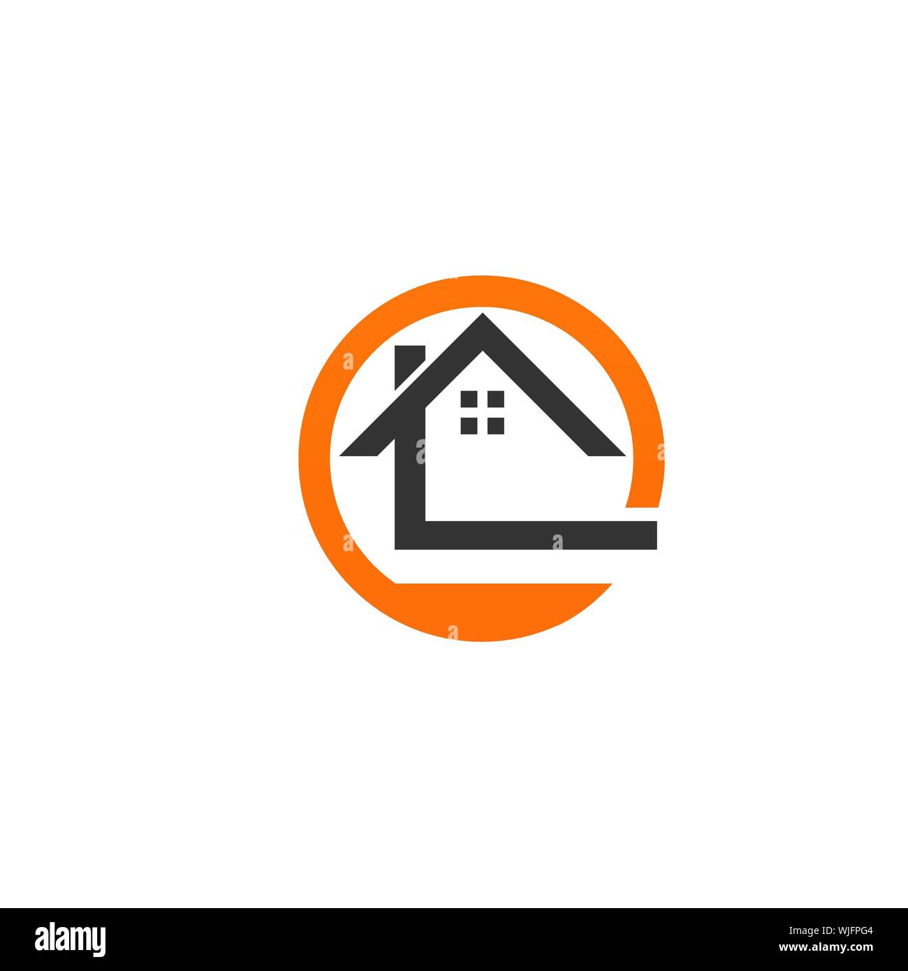 Home and building logo and symbol vector Stock Vector Image & Art - Alamy