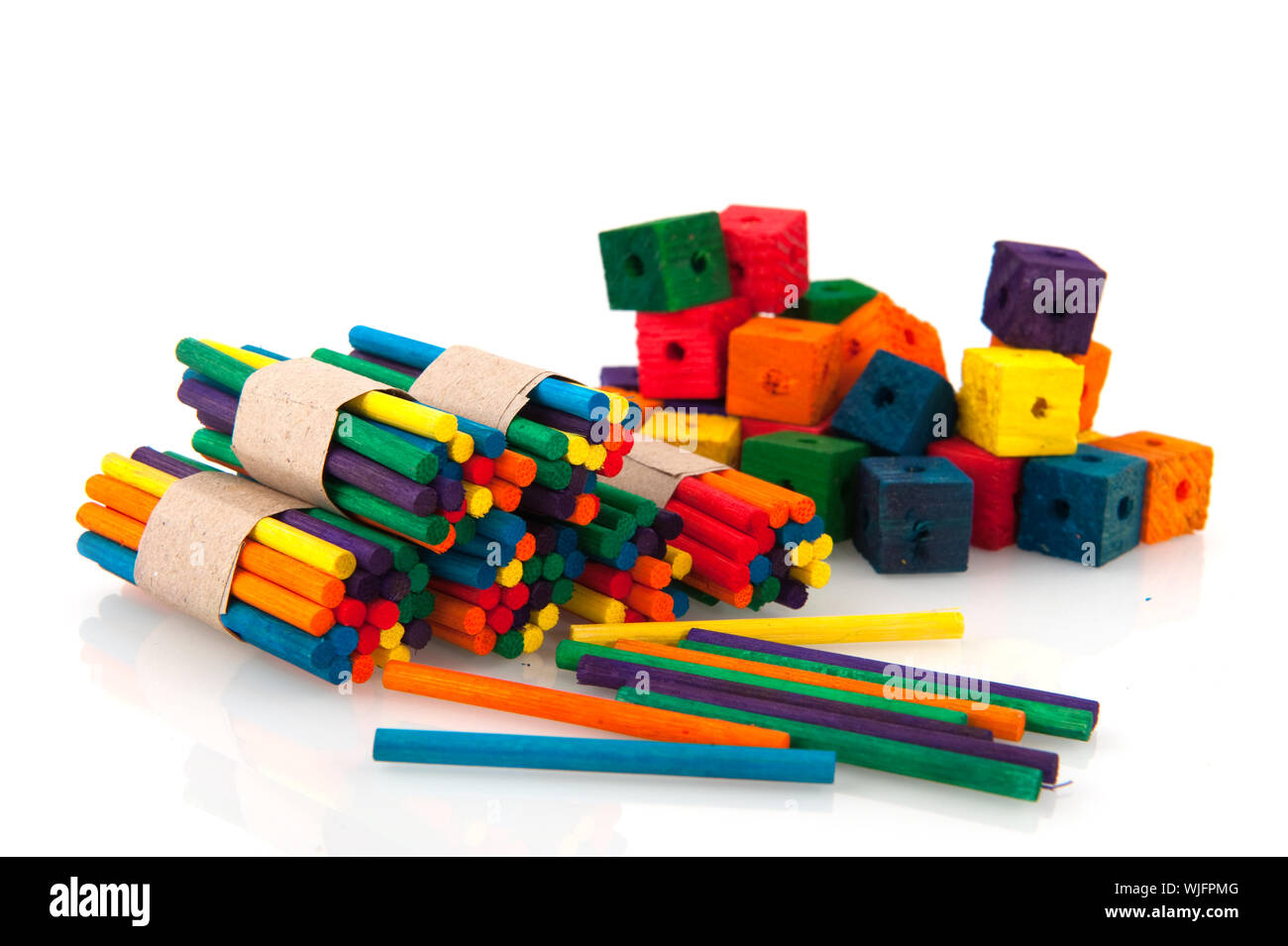 colorful construction made by a child Stock Photo - Alamy