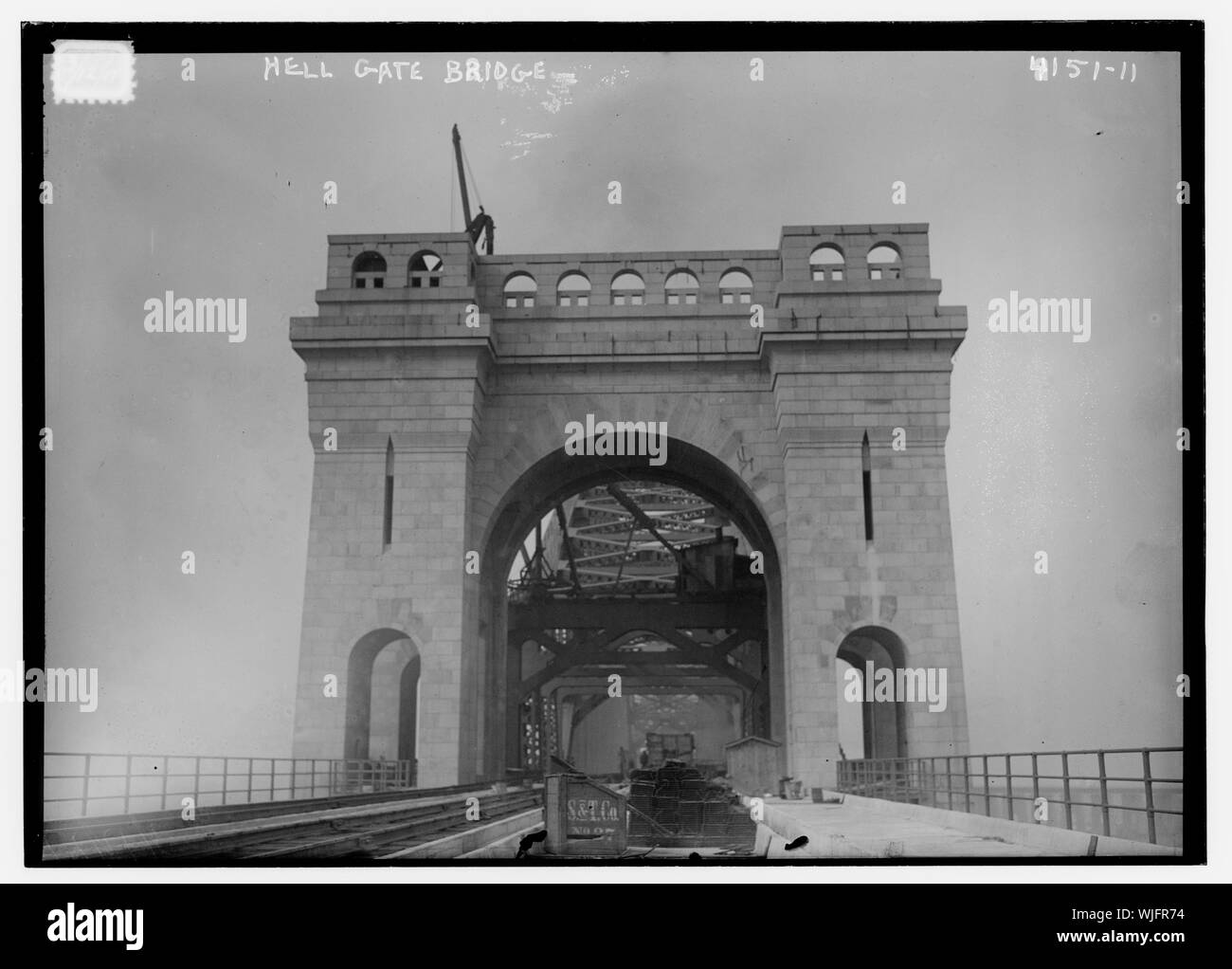 Hell Gate Bridge Stock Photo - Alamy