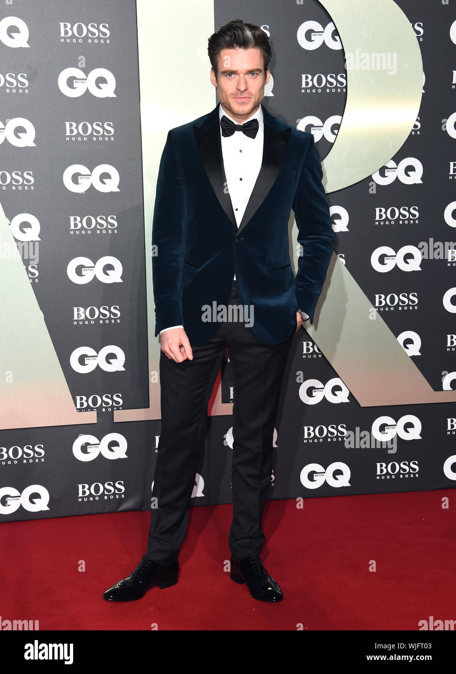Richard Madden arriving at the GQ Men of the Year Awards 2019 in ...