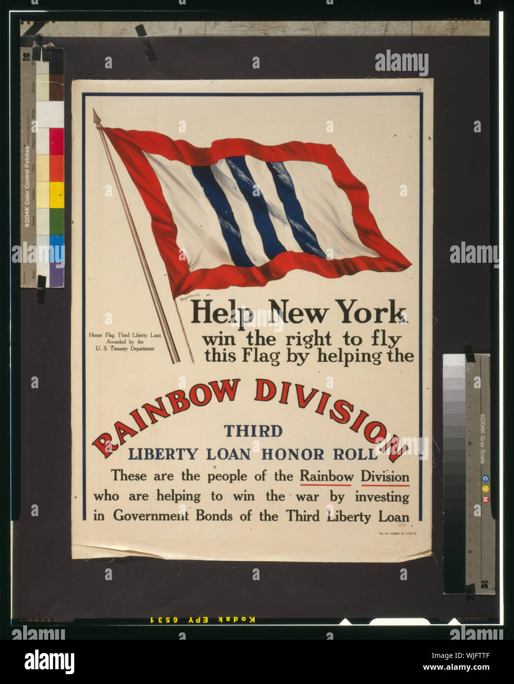 Rainbow division flag hi-res stock photography and images - Alamy