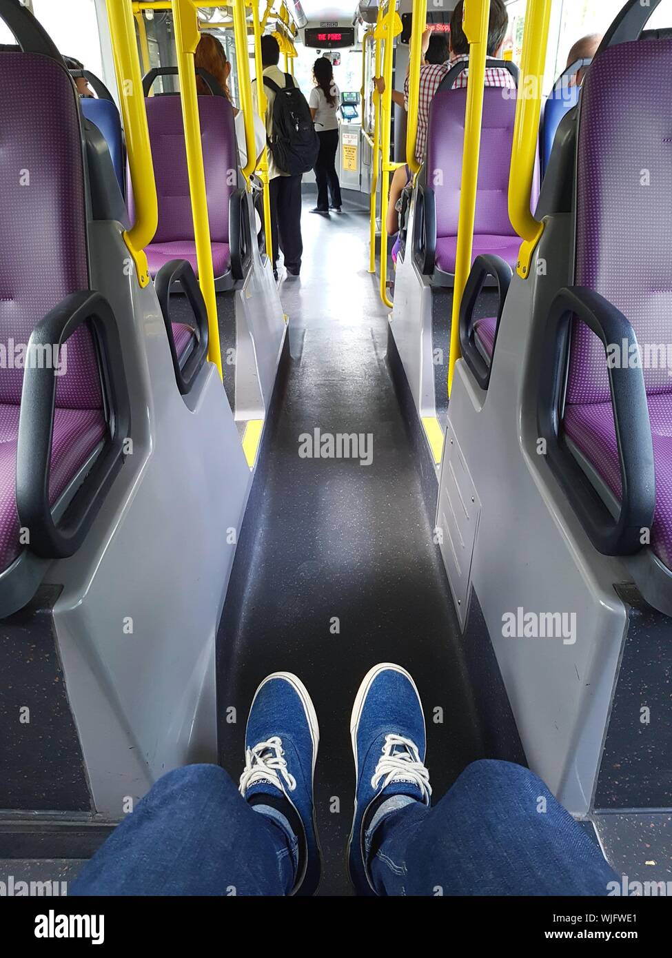Man Sitting In A Bus High Resolution Stock Photography and Images - Alamy