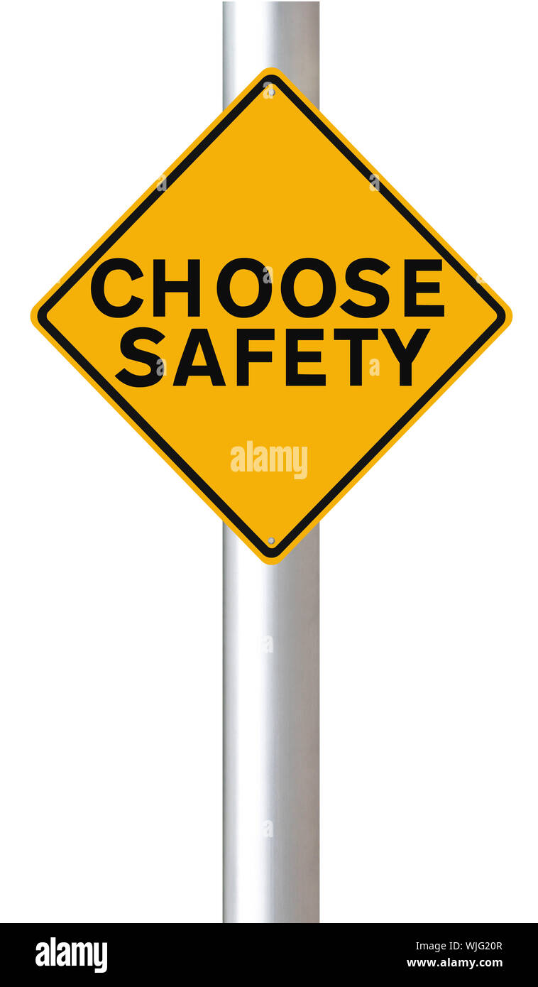 Safety reminder this hi-res stock photography and images - Alamy
