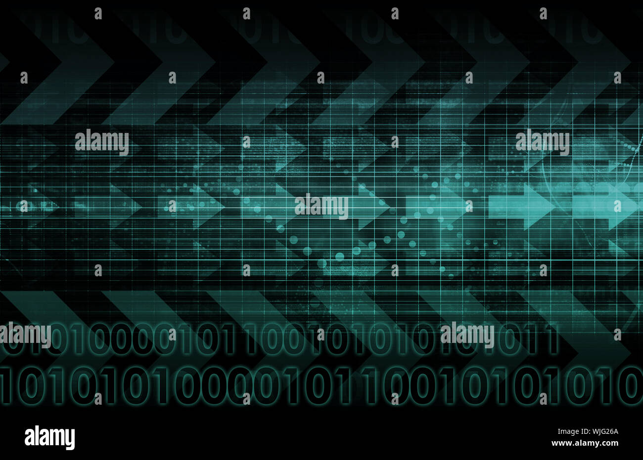 Futuristic Technology as a Concept Background Art Stock Photo - Alamy