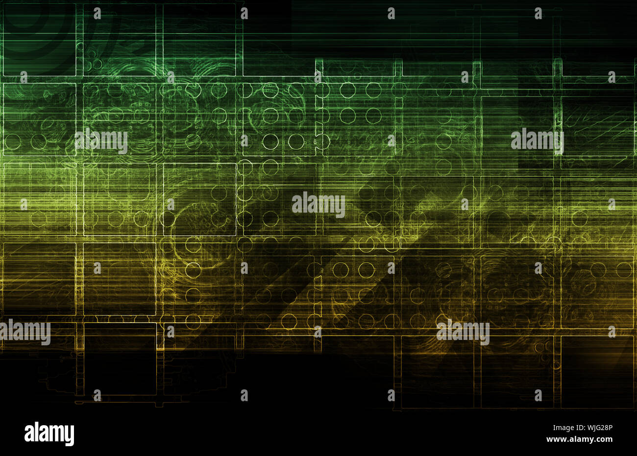 Evolving Technology Evolution as a Background Art Stock Photo - Alamy