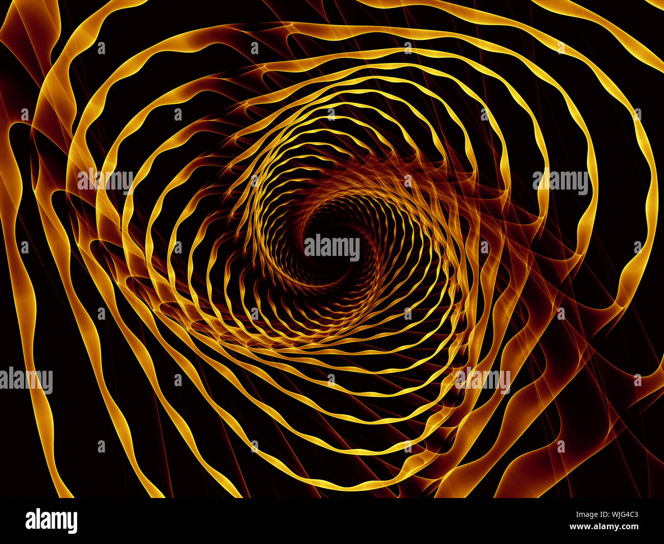 Golden Gears series. Background of golden fractal gear elements for ...
