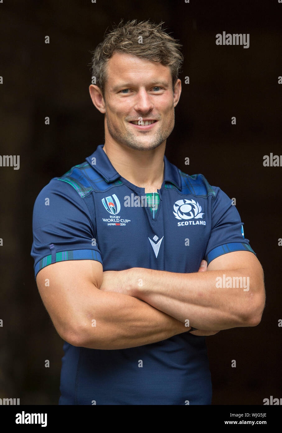 Scotland's Pete Horne during the squad announcement at Linlithgow ...