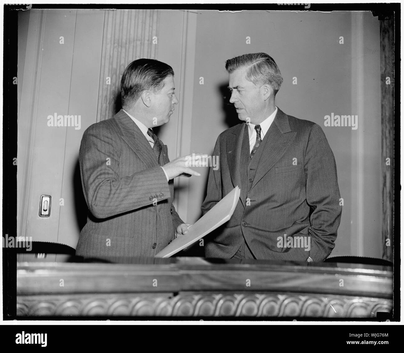 Henry A. Wallace, right Stock Photo - Alamy