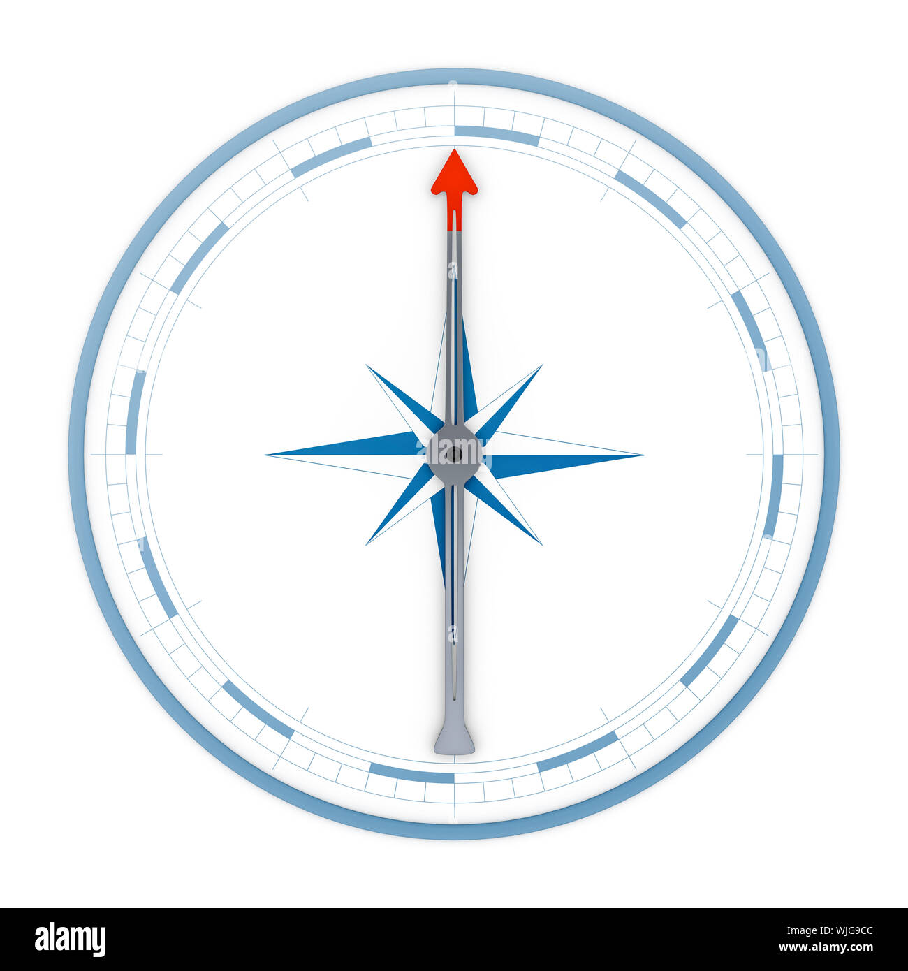 Simple compass rose hi-res stock photography and images - Alamy