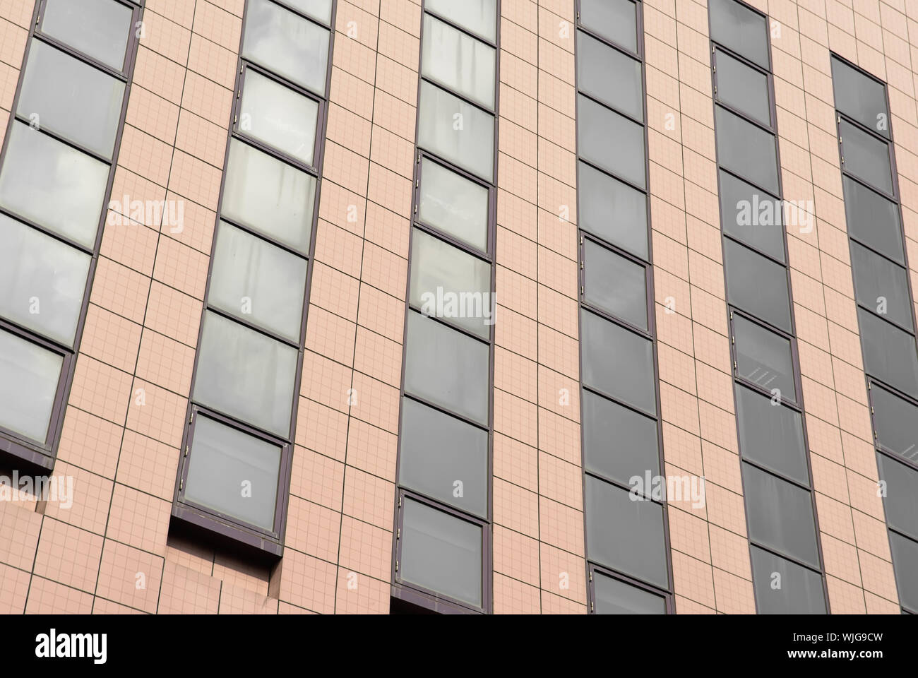 Abstract business office buildings exterior with windows Stock Photo ...