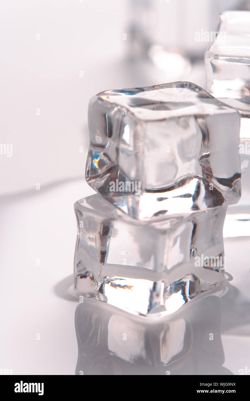 stack of ice cubes Stock Photo - Alamy