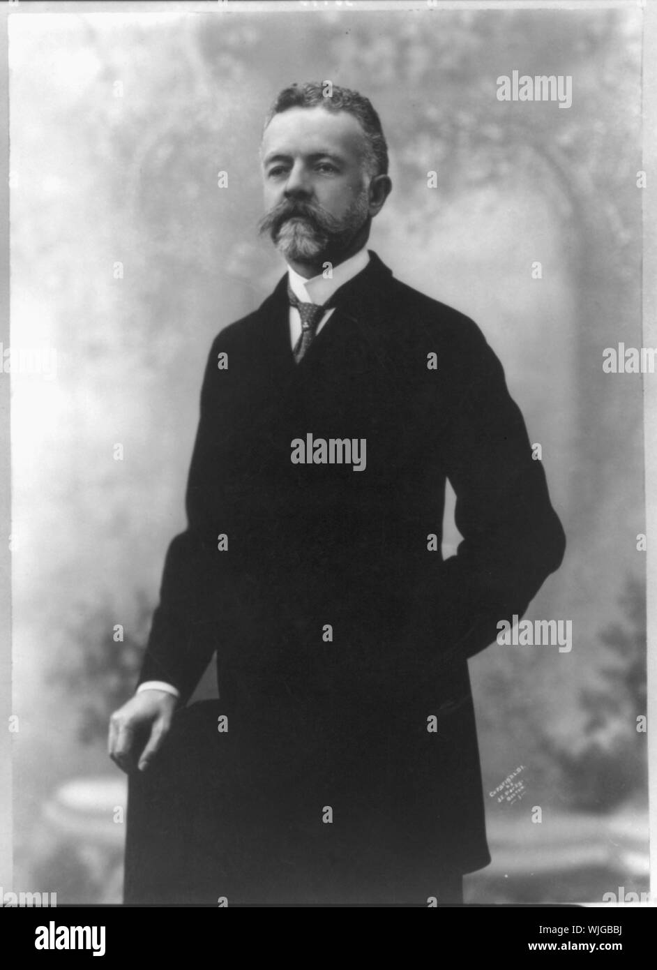 Henry Cabot Lodge, three quarter length portrait, standing Stock Photo ...