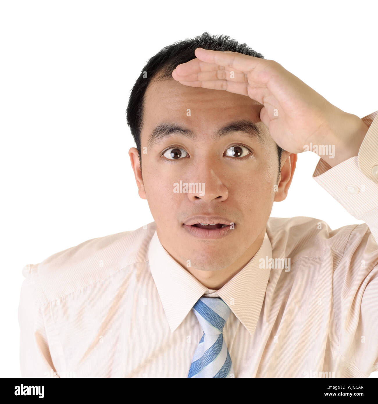 Asian executive looking, closeup portrait of business man Stock Photo ...