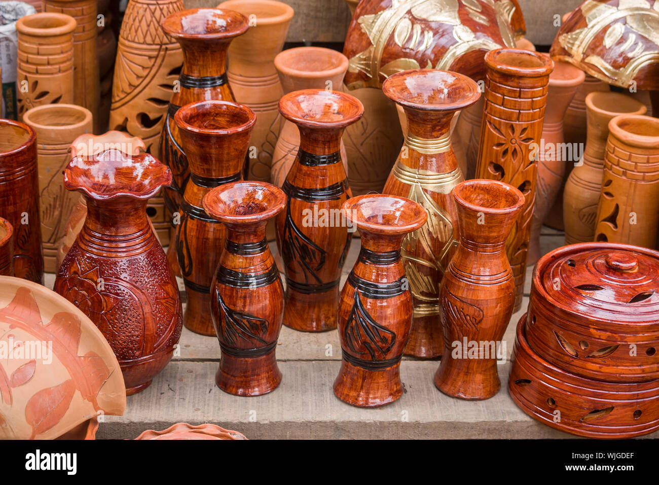 Bamboo handicraft hi-res stock photography and images - Alamy