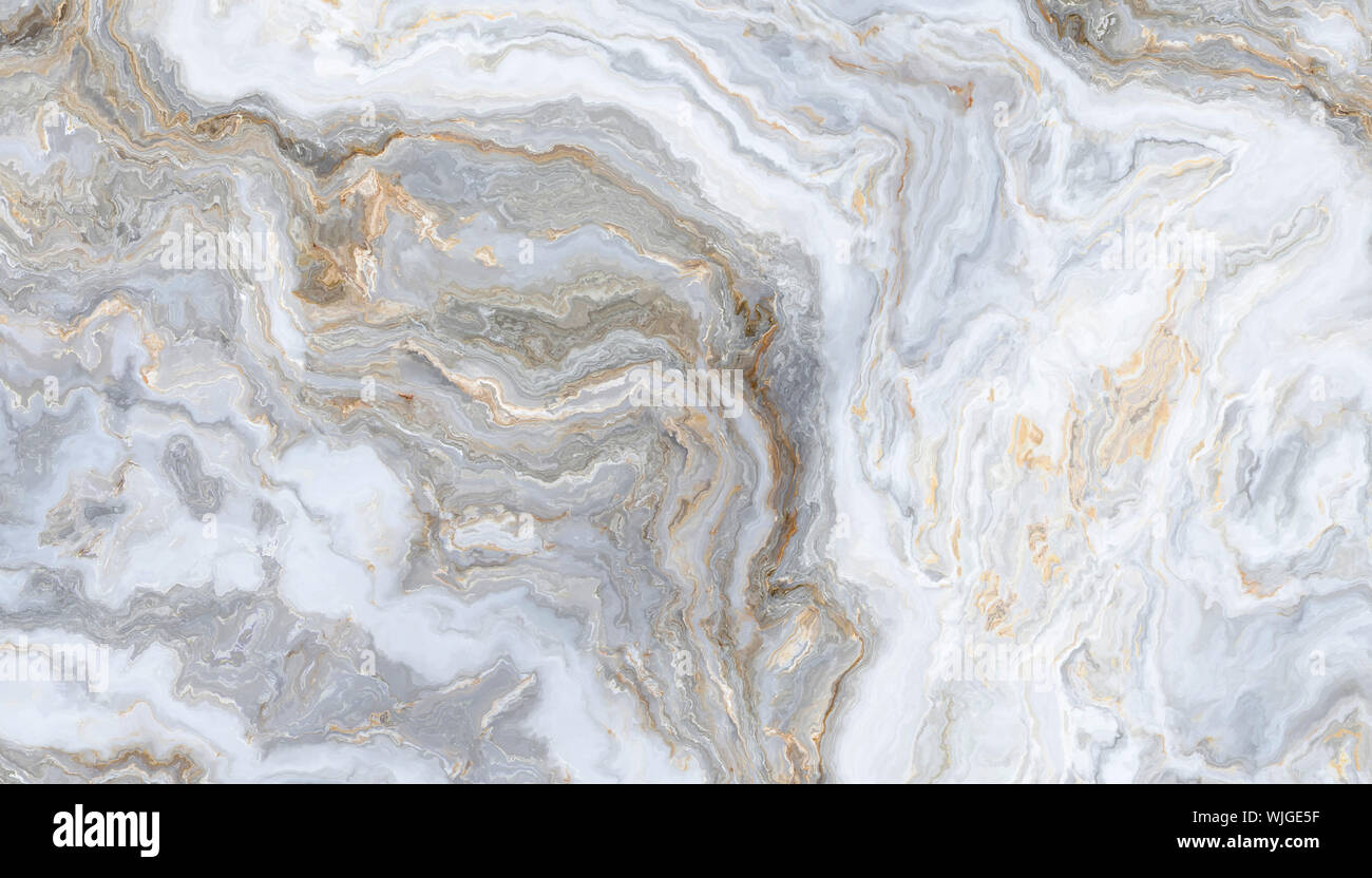 Gray-white marble pattern, whith golden inclusions. Abstract texture ...